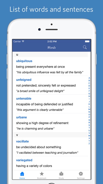 GRE Hit Parade wordlist - quiz, flashcard and match game by Nguyen Dung