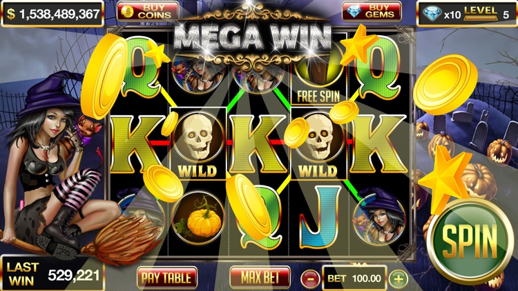 Halloween Witches Cauldron Scary Brew Slot Machines Pro by David Lim