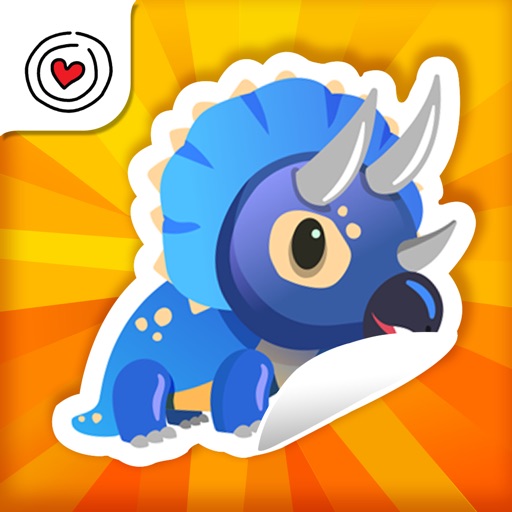 My Dino Album. Virtual Dinosaur Sticker The Boo Collection For Kids by ...