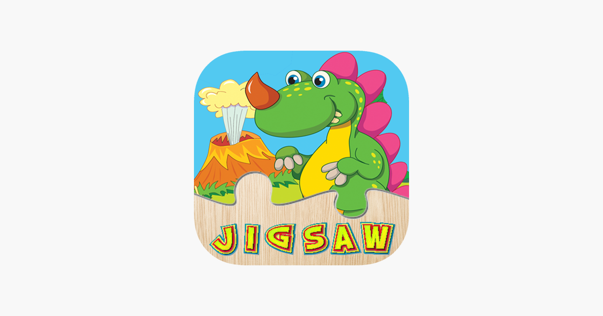 ‎Dino Puzzle Games Free - Dinosaur Jigsaw Puzzles for Kids and Toddler ...