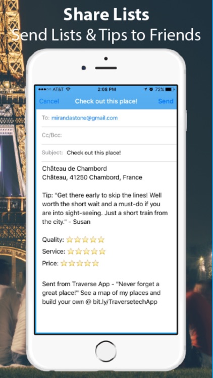 Traverse App - Share Your Favorite Places with Friends by Corey Rizzi-Wise