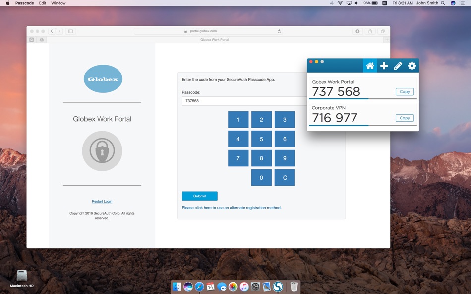SecureAuth Passcode (de SecureAuth Corporation) - (macOS Aplicaciones ...