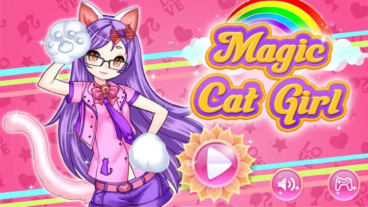 Magic Cat Girl-Cute Beauty Salon by Xinyi Xu
