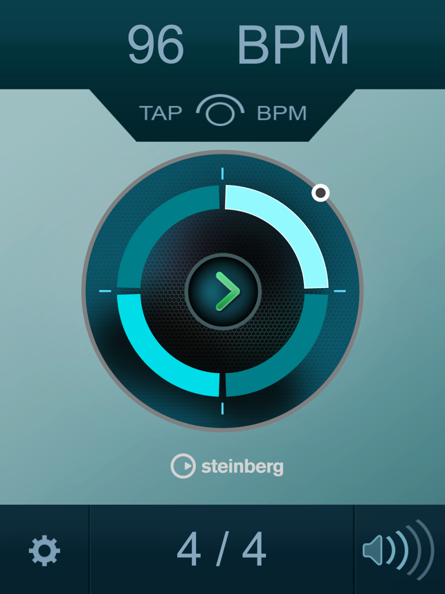 Metrónomo gratis Steinberg Smart Click para iPhone, iPad e iPod touch ...