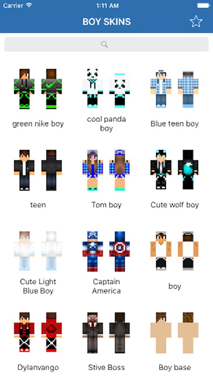 Newest Custom boy skins for minecraft pe by muslim ashy