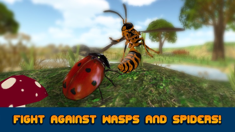 Flying Ladybug Insect Simulator 3D by Games Banner Network