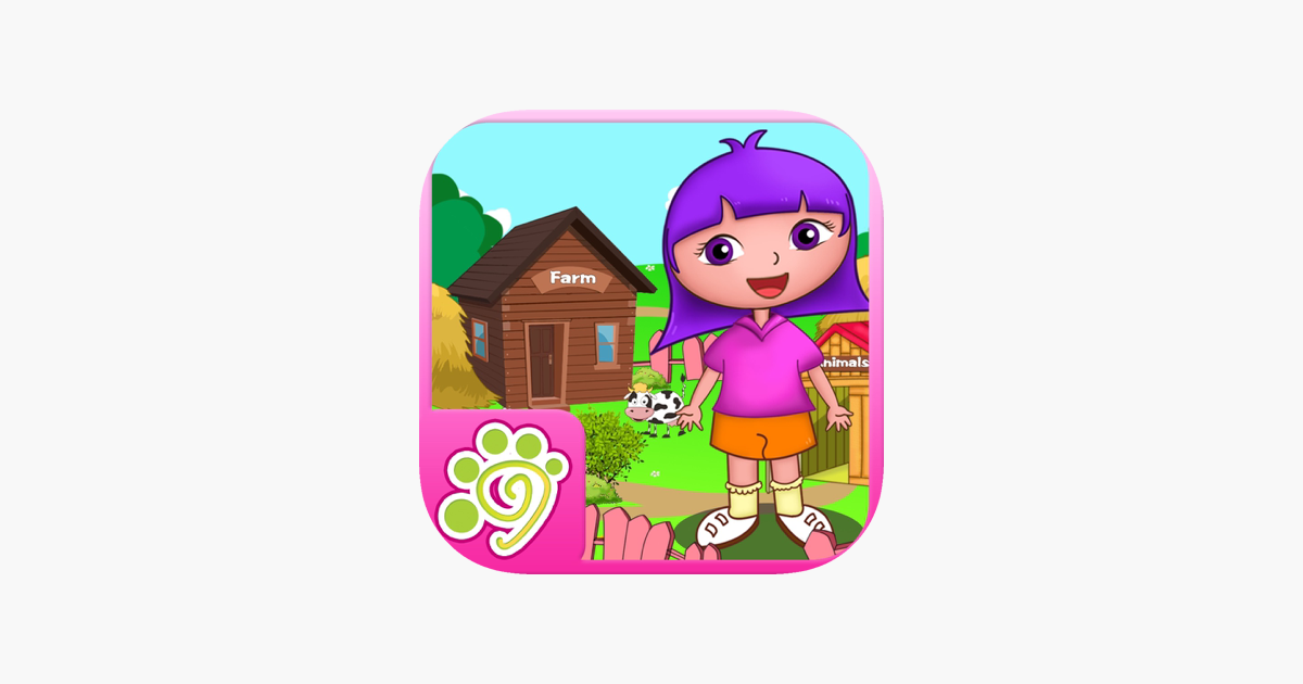 ‎Anna's animals farm house - (Happy Box)free english learning toddler ...