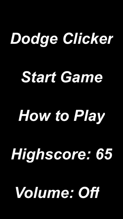 Dodge Clicker by Giulio Crisanti