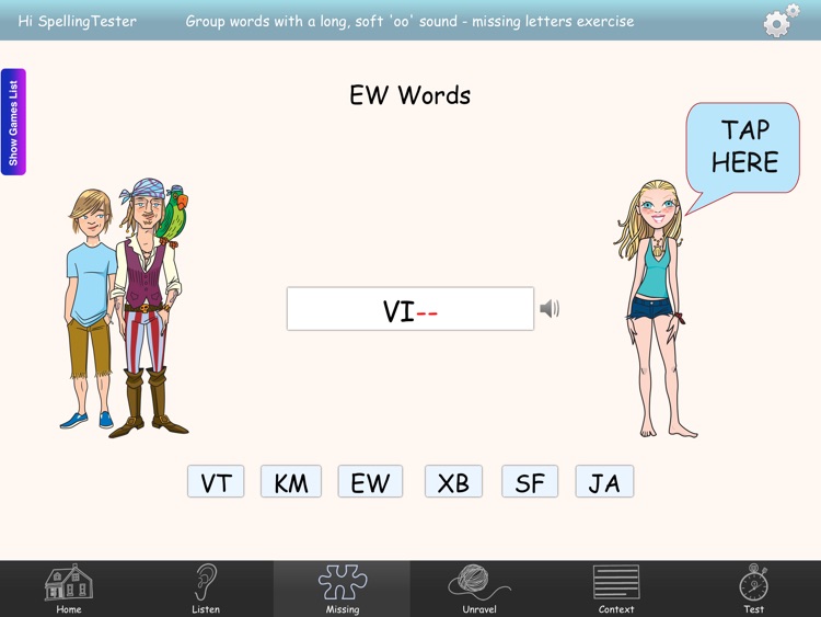 The Spelling Cafe Educational App by Application Insight Limited