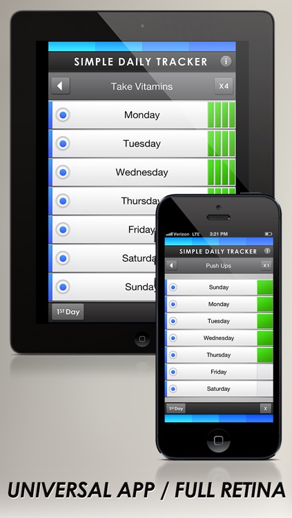 Simple Daily Tracker by Monioko