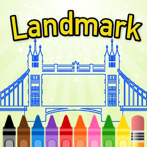 Painting Landmark Colouring Kids by Artith Voraphiboonpongse