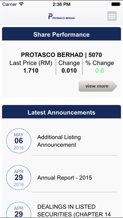 Protasco Investor Relations by irChartNexus Sdn Bhd