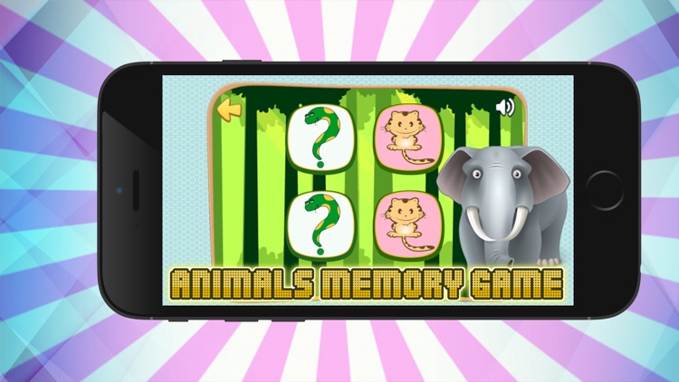 Wild Animals Memory - Matching Games For Kids by Napa Promwangkwa