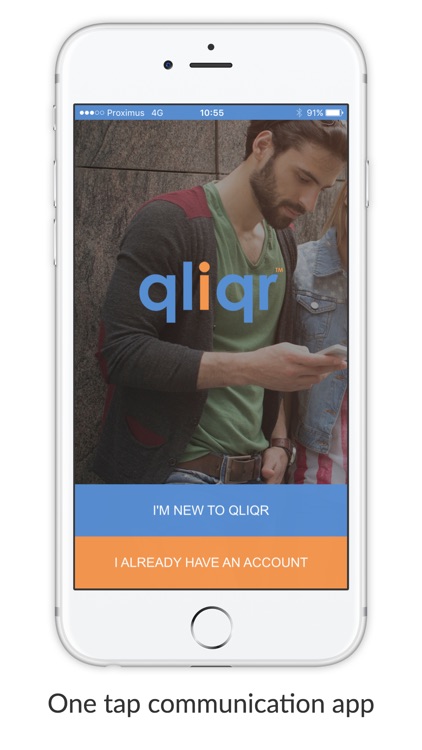 qliqr – one tap communication app by Monto Bleu BVBA