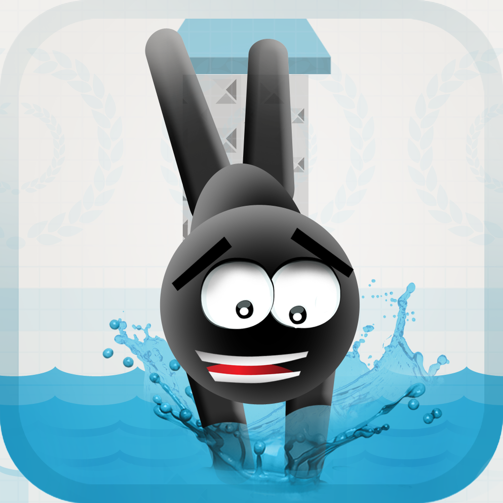 「Stickman High Diving PRO - Touch, Jump & Flip!」 - iPadアプリ | APPLION
