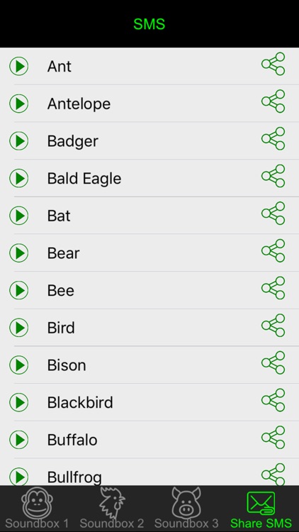 Wild Animal Soundboard Button - Listening Real Animals Sound Effects ...