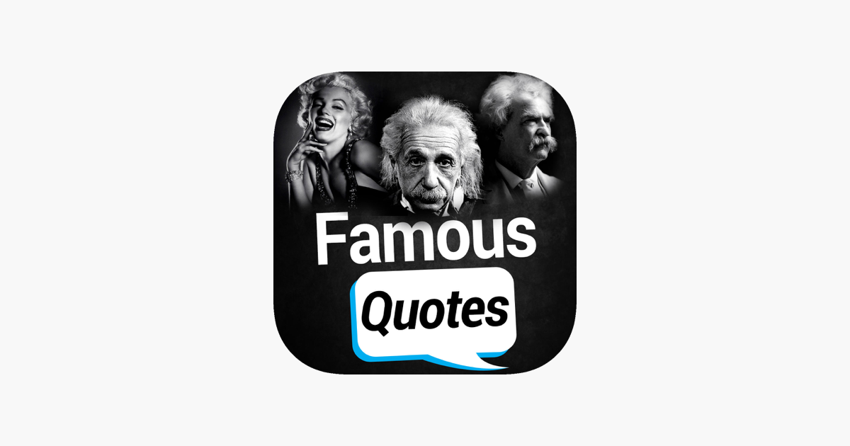 ‎App Store 上的“Famous quotes : Best quotes of Mark Twain, Marilyn monroe ...