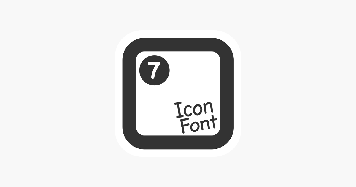 ‎IcoMoon Cheatsheet - Icon Font with tagline on the App Store
