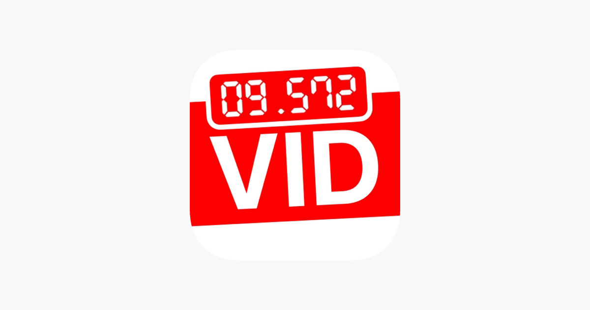 ‎VidTimer - Video Timer on the App Store