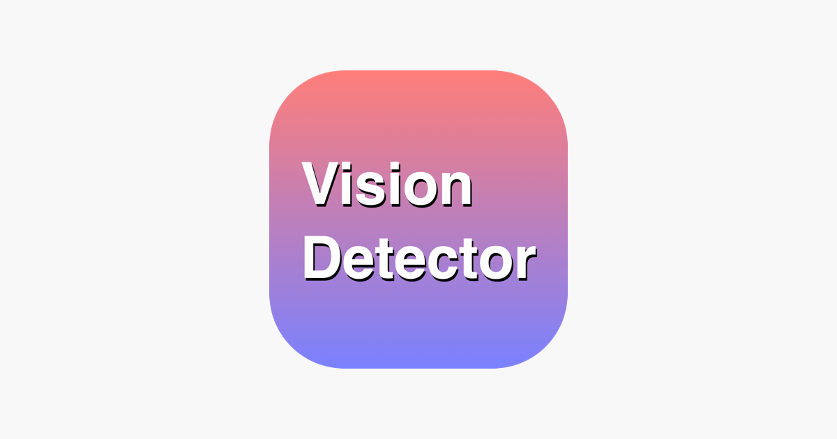 ‎Vision Detector on the App Store