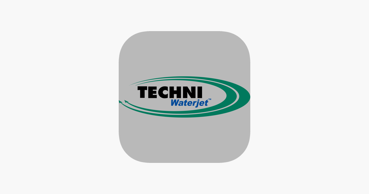 ‎Techni Waterjet - Tech-Connect on the App Store