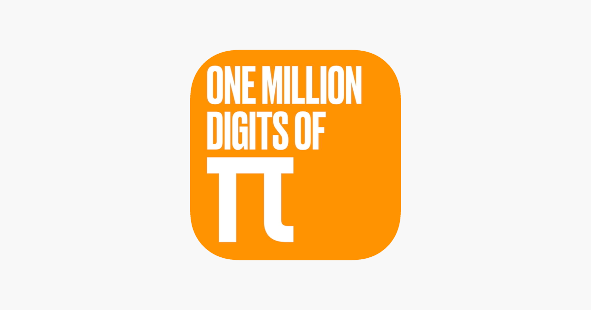 ‎One Million Digits of Pi on the App Store