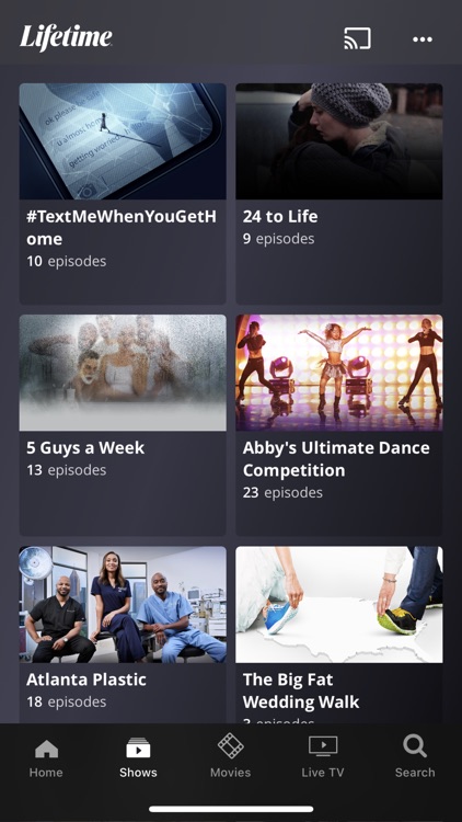 Lifetime: TV Shows & Movies by A+E Global Media