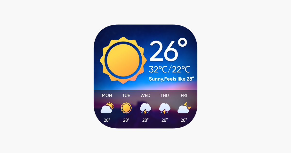 ‎Weather App - Accurate Weather on the App Store