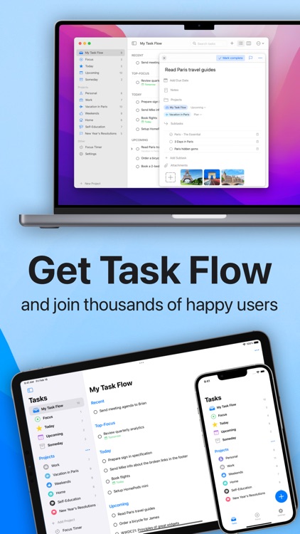 Task Flow: Tasks & Checklists by Vladimir Butko