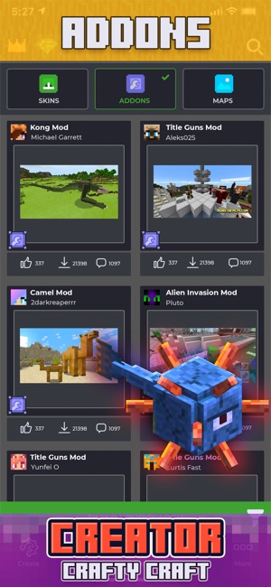 CRAFTY CRAFT FOR MINECRAFT MOD on the App Store