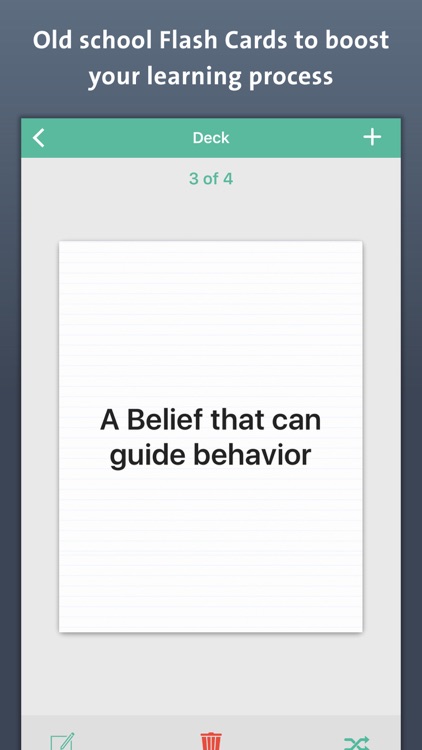 Simple Flashcards for Study by iComet