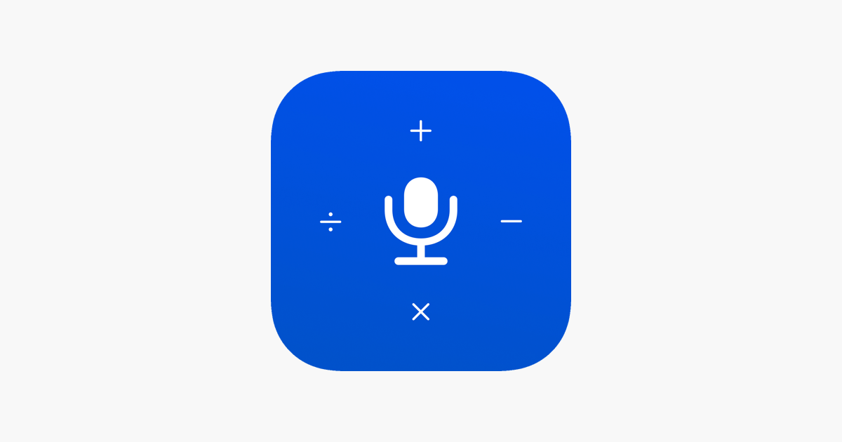 Simple Voice Calculator on the App Store Simple Voice Calculator on the App Store