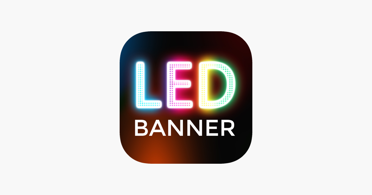‎LED Banner ; LED Scroller on the App Store