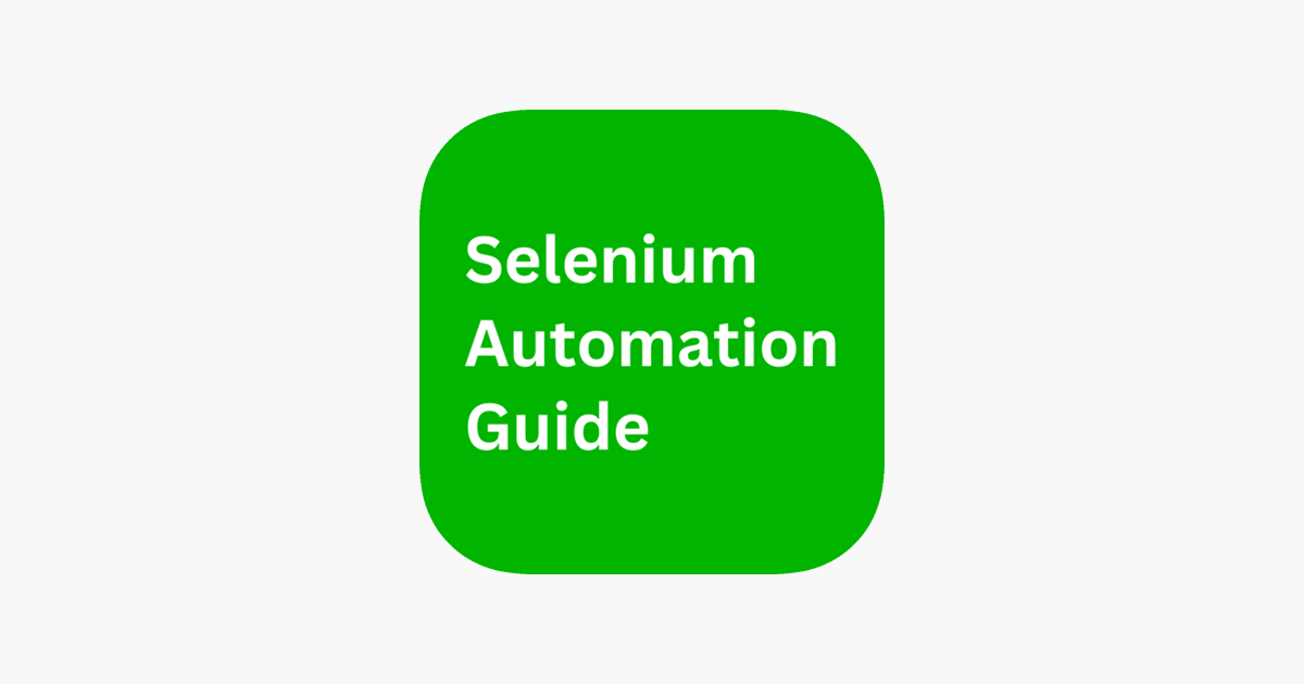 selenium Automation Guide On The App Store