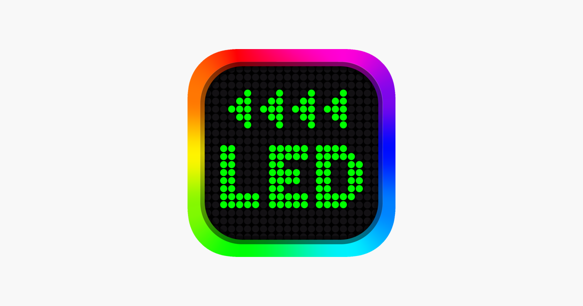 led Banner And Scrolling Text On The App Store