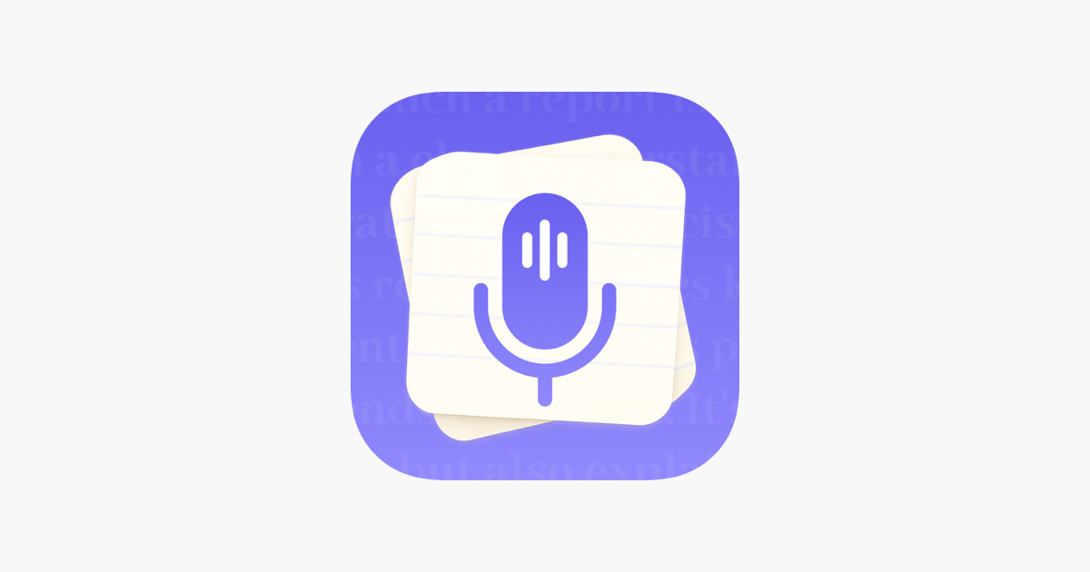 ‎AI Audio To Text Converter App en App Store