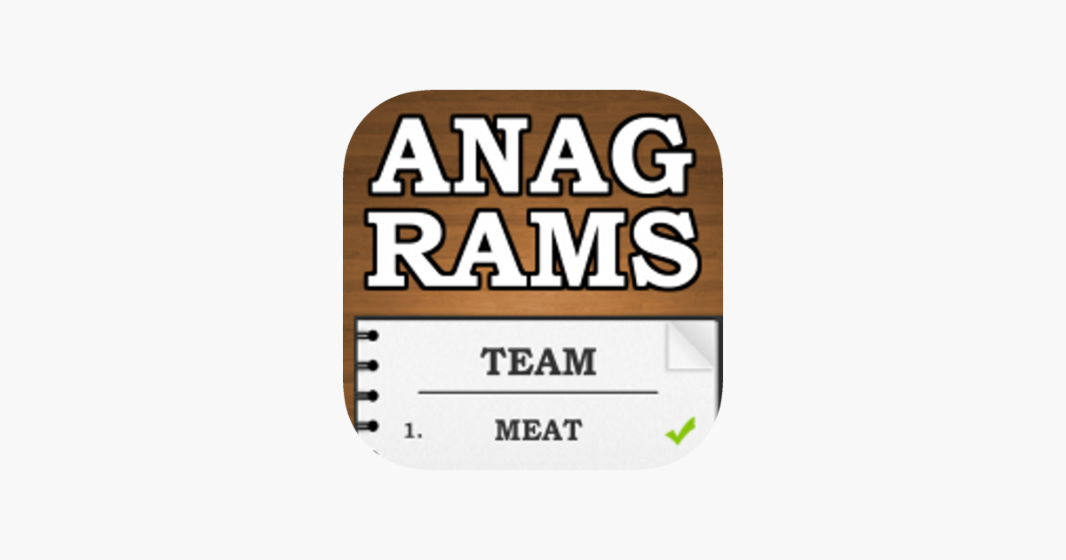 ‎Anagrams Guessing Game on the App Store