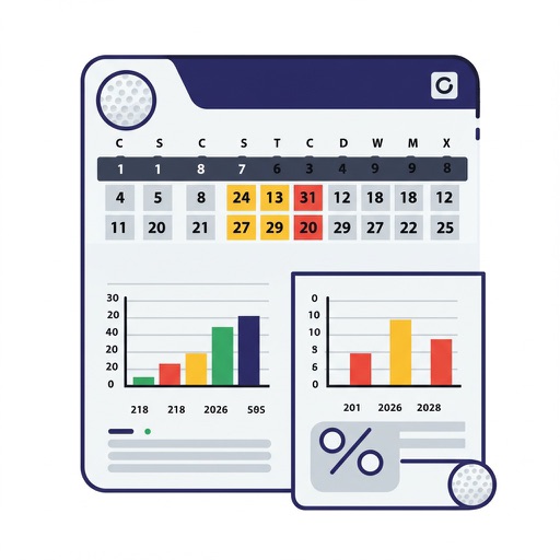 Golf Score Stats by Paul Krikke