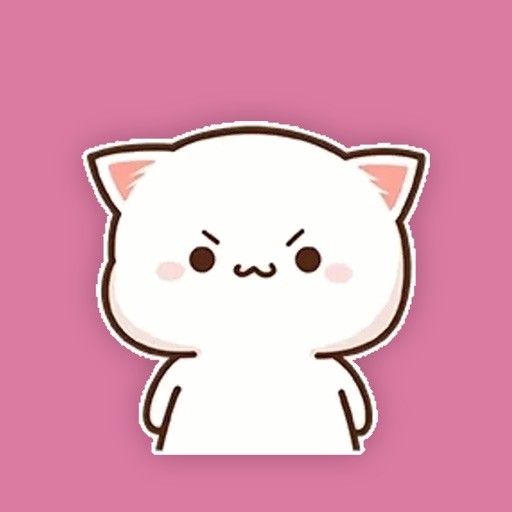 Mochi Peach Cat By Dave Deep
