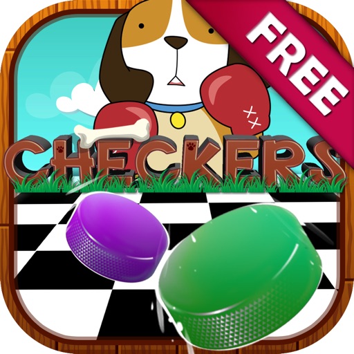Checkers Boards Puzzles Games "for Dog & Puppies " by Alisha Sandy