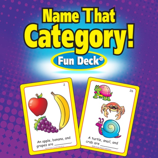 Name That Category Fun Deck by Super Duper Publications