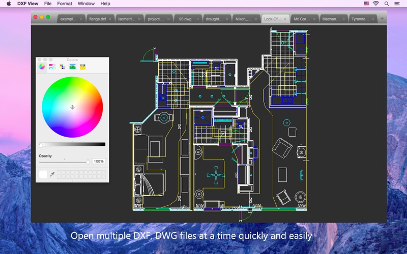 DXF View Open View DXF And DWG Files MacGenius