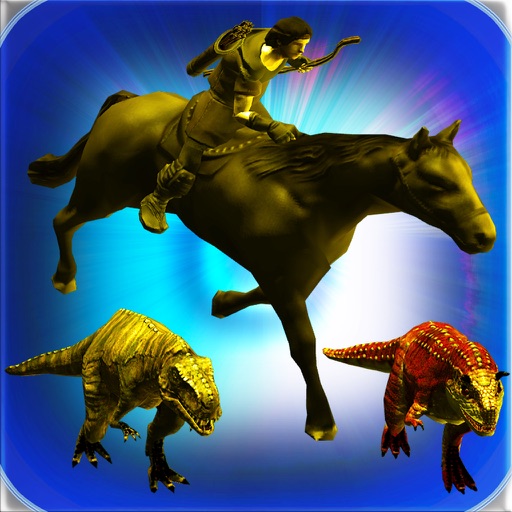 Archer on Horse: Dino Hunter by Halit Tokmak