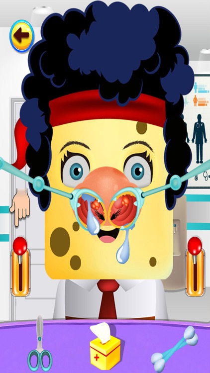 Nose Doctor Game for "SpongeBob Squarepants Version" by Burno Lessa