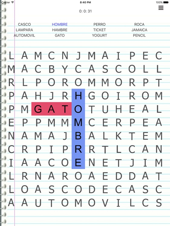 Sopa de letras - Warning: extremely addictive! by Starlin Gil Cruz