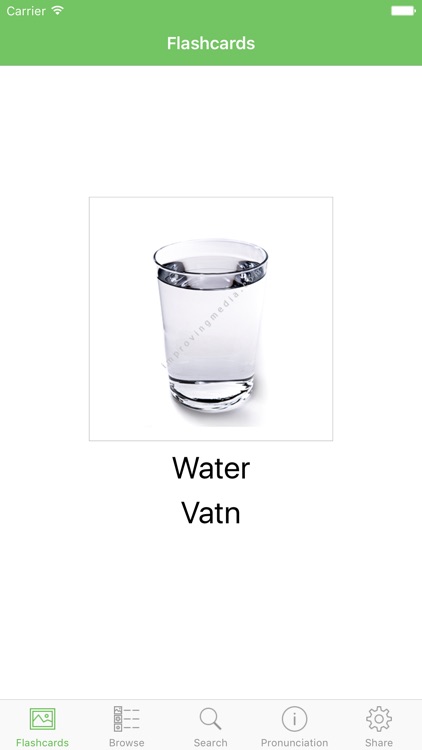 Icelandic Flashcards with Pictures by improvingmedia.com