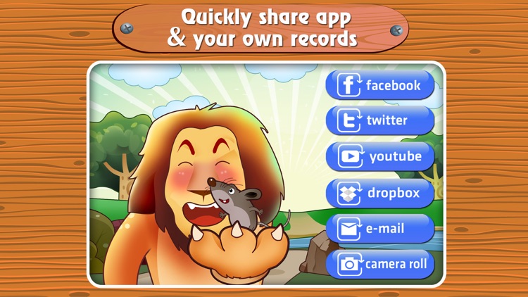 The Lion And The Mouse - interactive moral story for children by Dung ...