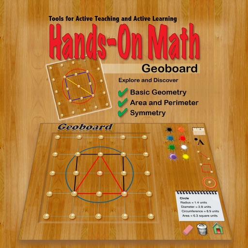 Hands-On Math Geoboard by Ventura Educational Systems
