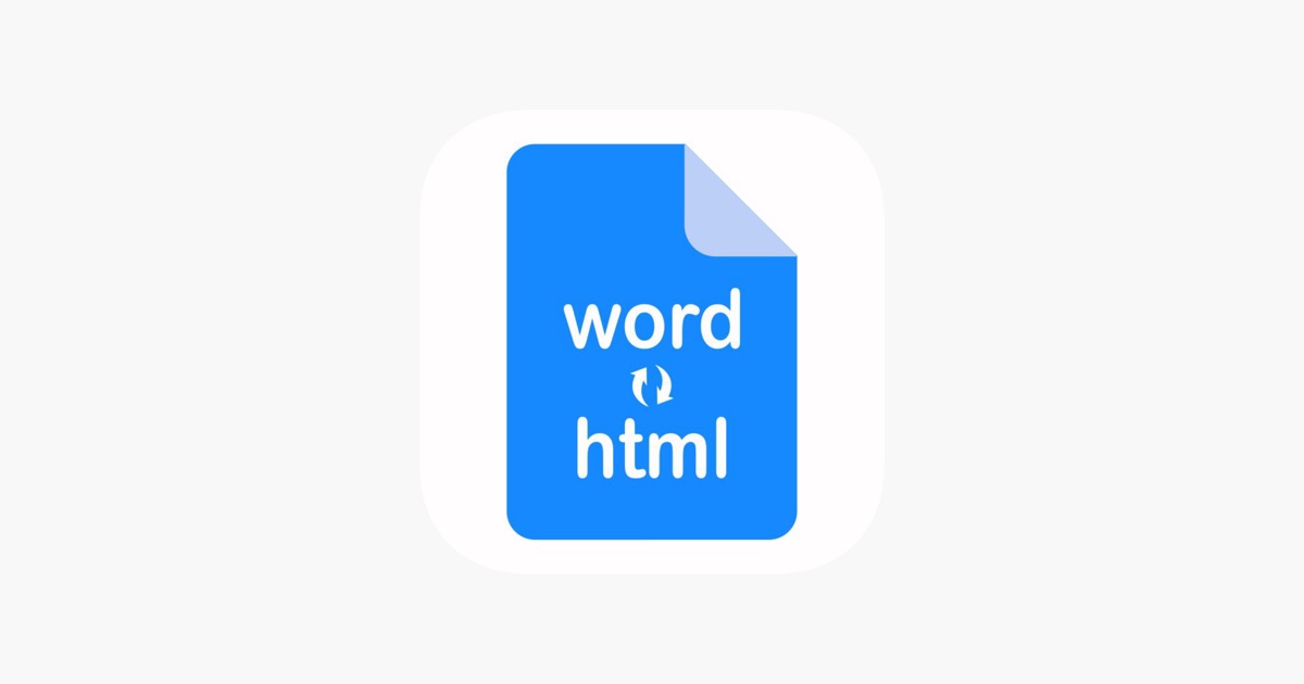 ‎App Word to HTML Converter - App Store