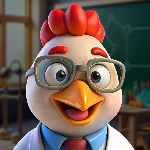 Chicken Professor: LogicPuzzle by THE KERSCHER FAMILY FOUNDATION